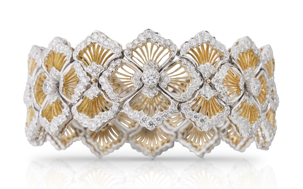 Buccellati tulle creations at Paris Fashion Week